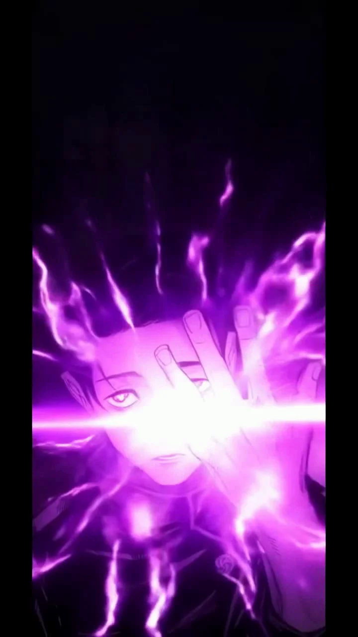 Epic Manga Animation Sorcerer Transformation Glowing Magenta Energy ...